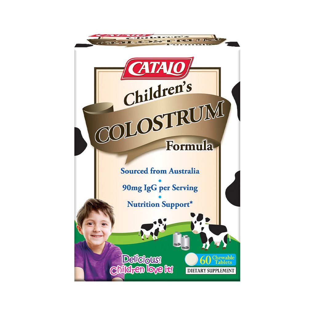 Childrens Colostrum Formula 60 Chewable Tablets by CATALO — Supplements ...