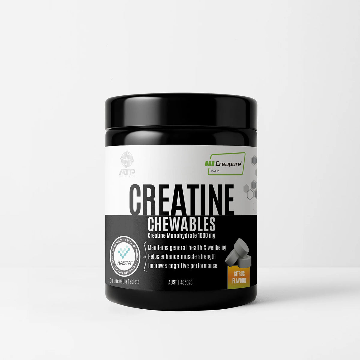 Creapure Creatine Chewable Tablets by ATP Science — Supplements Central