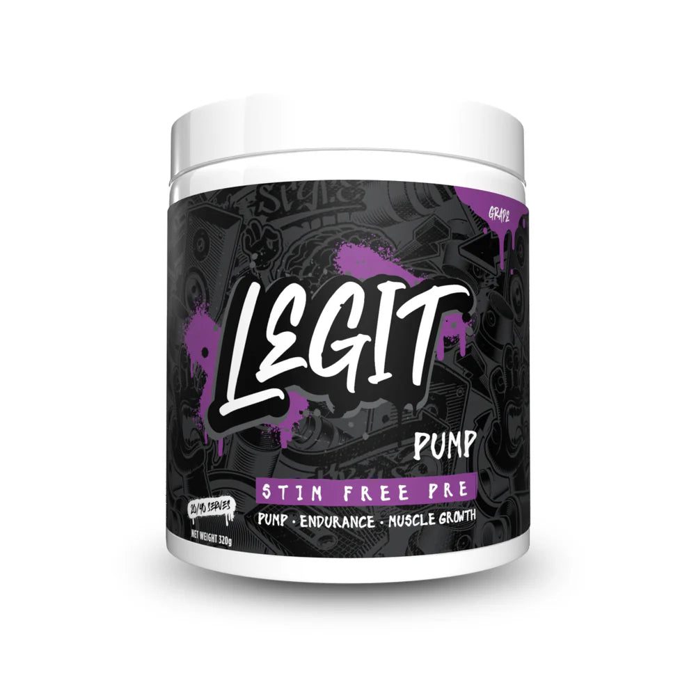 Pump Stim Free Pre Workout by Legit — Supplements Central