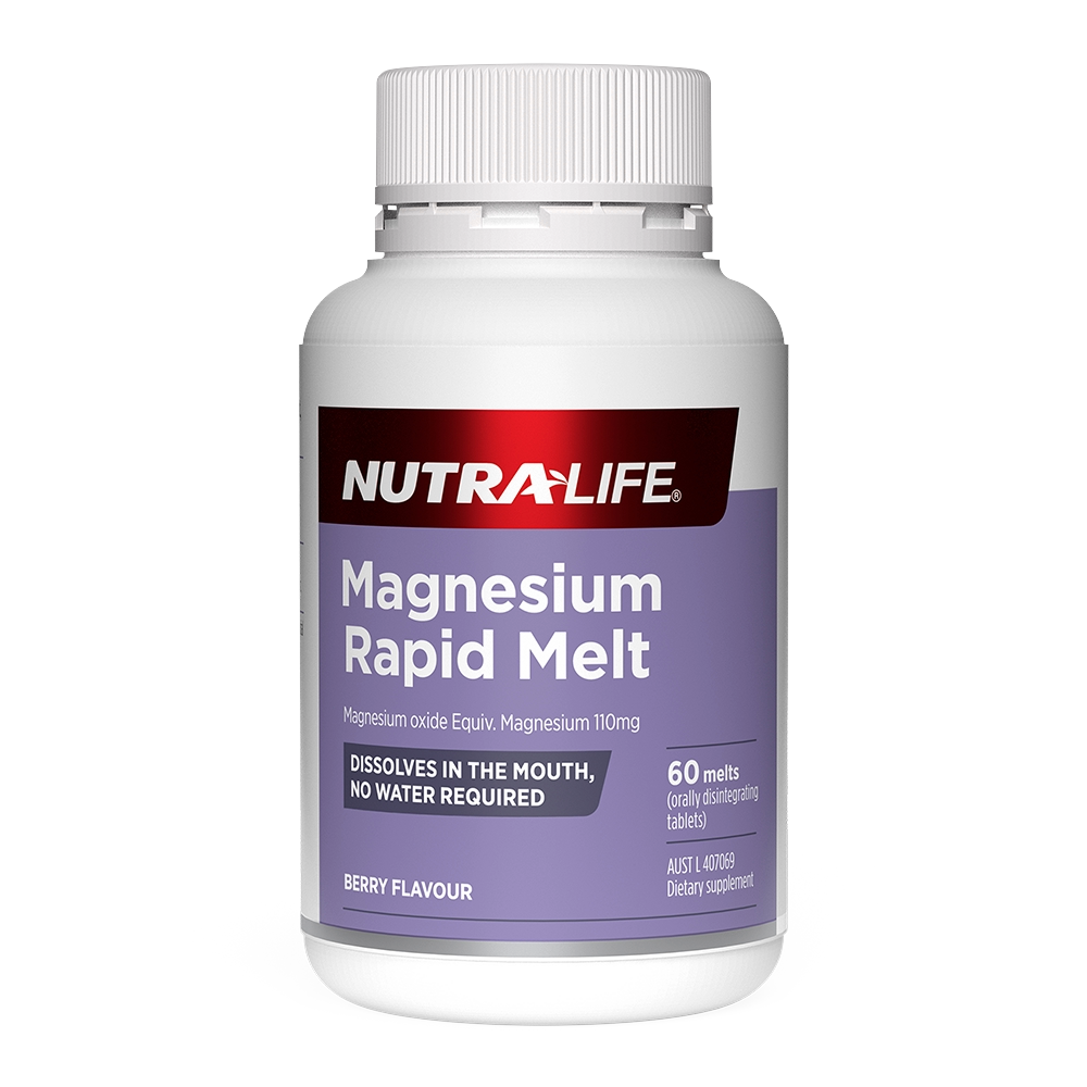 Magnesium Rapid Melts by Nutra Life — Supplements Central