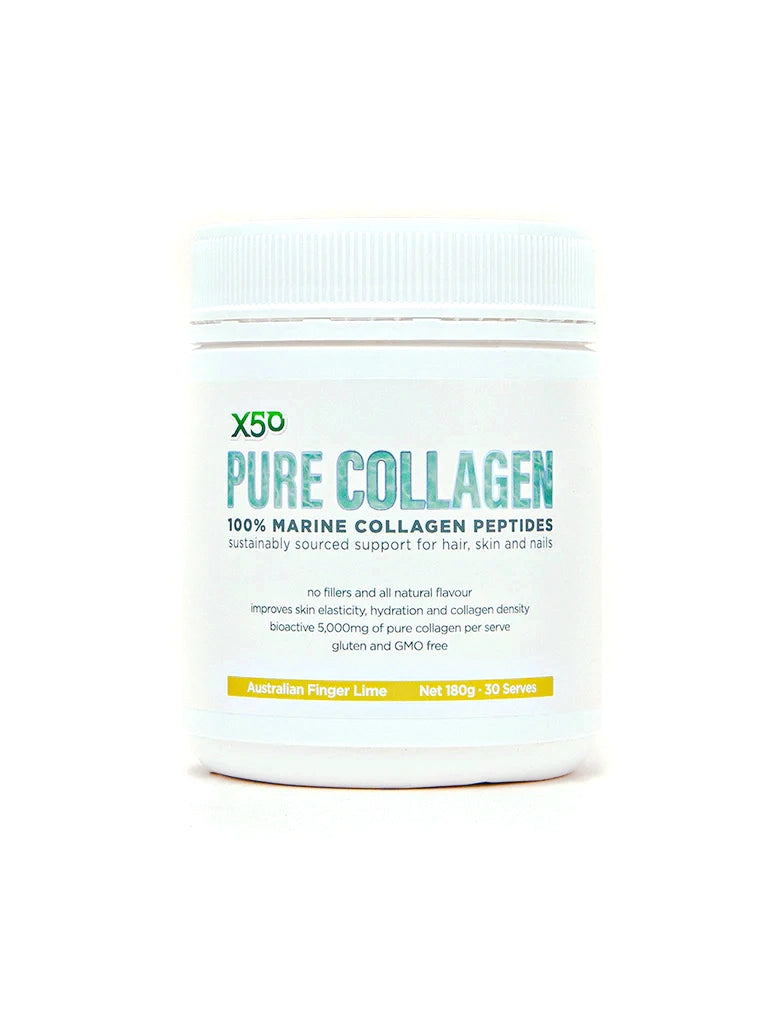 Pure Marine Collagen Peptides 180g by X50 Lifestyle — Supplements Central