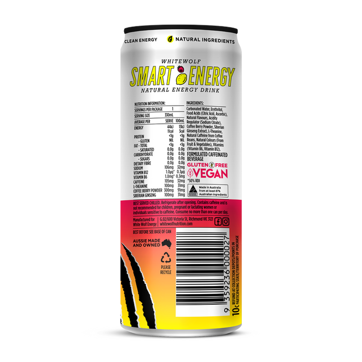 Smart Energy Drink by White Wolf Nutrition — Supplements Central