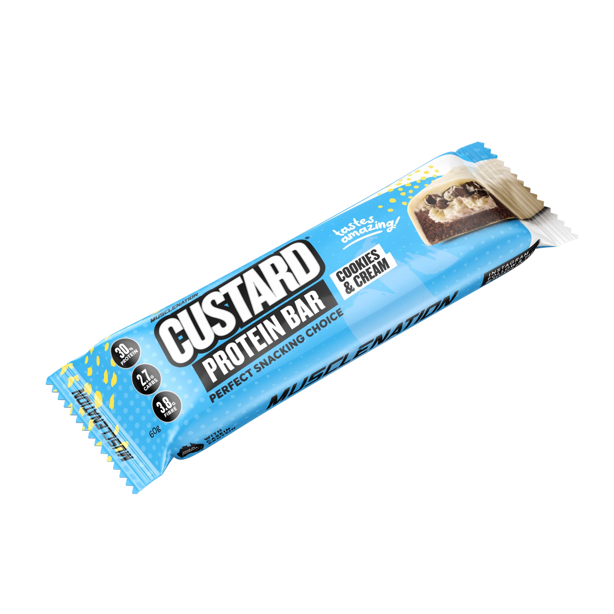 Custard Protein Bar by Muscle Nation — Supplements Central